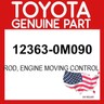 12363-0M090 Toyota Rod, engine moving control 123630M090, New Genuine ...