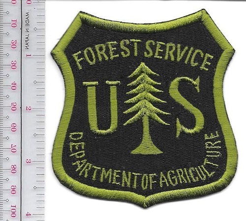Hot Shot Wildland Fire Crew USFS United States Forest Service Patch vel ...