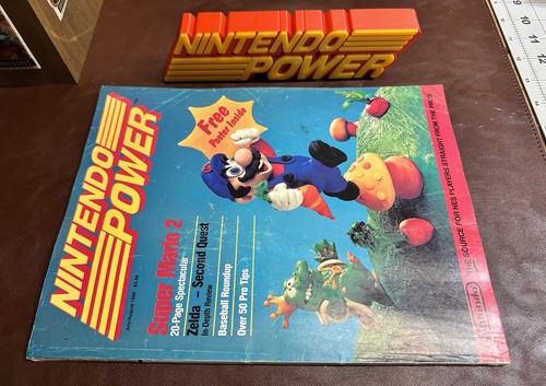 Clean First Nintendo Power Magazine Premier Issue 1 Super Mario 2 ...