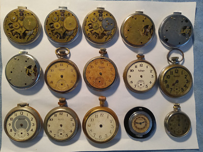Pocket Watch Parts Lot for sale | eBay