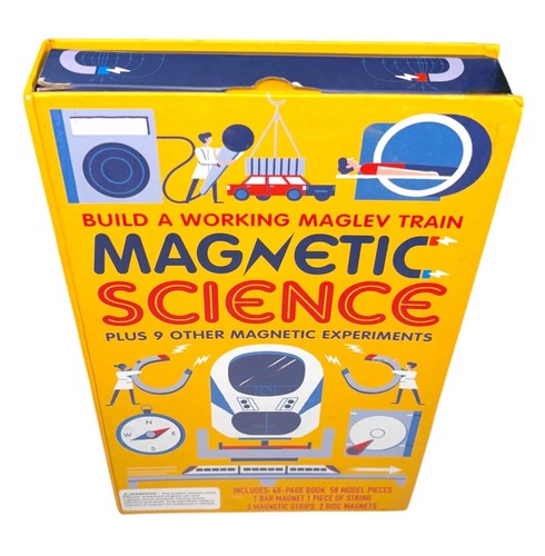 Magnetic Science - Build A Working Maglev Train Plus 8 Other Magnetic ...