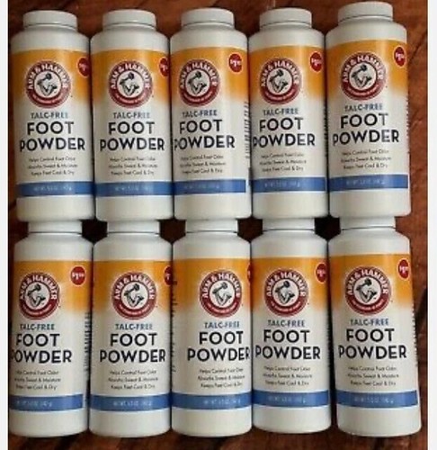 Arm & Hammer Talc Free Odor Control Foot Powder Corn Starch 5.0 oz New | eBay