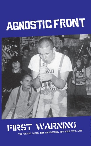 Agnostic Front - First Warning Cassette Tape Still Sealed NYC Hardcore ...