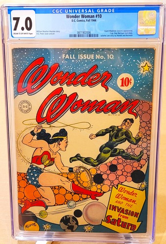 Wonder Woman #10 (DC Comics Fall 1944) for sale online | eBay