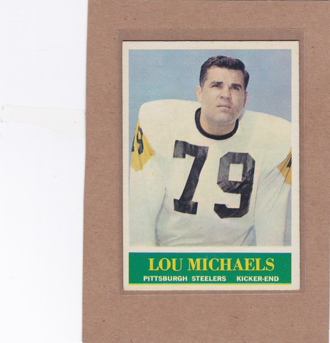 1964 PHILADELPHIA FOOTBALL LOU MICHAELS #147 STEELERS EX+ *A18558 | eBay