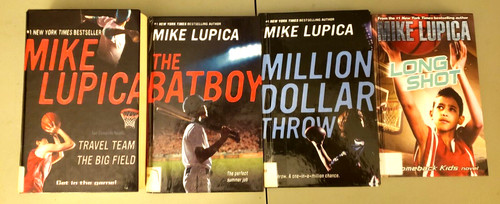 4 Mike Lupica Sports books-Long Shot, Million Dollar Throw, Batboy ...
