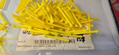 (157) MILITARY STANDARDS END PLUGS MS27488-12-1 5935-01-097-0399 | eBay