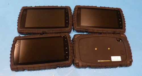 LOT OF 4 - CALAMP MDT7P V2 COMMERCIAL BUSINESS TABLET GPS FLEET ...