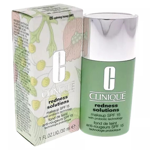 Clinique Redness Solutions Makeup Foundation SPF 15 Calming 1.0 oz/30 ...