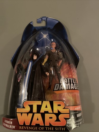 Hasbro Star Wars Revenge of the Sith Anakin Skywalker Battle Damage ...
