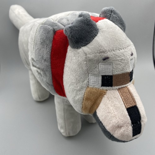 Minecraft Wolf Mojang Jinx Official Licensed 2017 Grey Minecraft Wolf ...