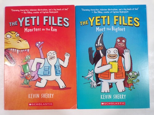 Lot of 2 The Yeti Files Books by Kevin Sherry | eBay