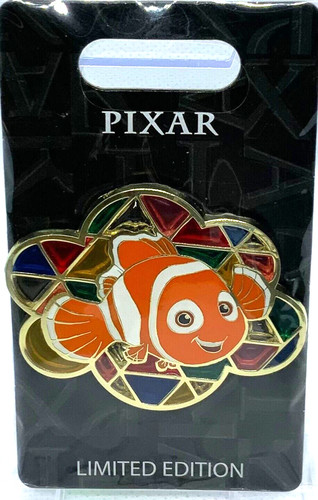 Disney Pixar Finding Nemo Stained Glass LE 300 pin | eBay