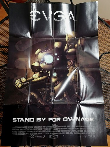 EVGA "Stand By For Ownage" Gaming Poster | eBay