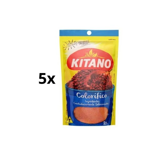 Lot of 5 Kitano Colorífico Colorau Seasoning Spice Urucum Food Coloring ...
