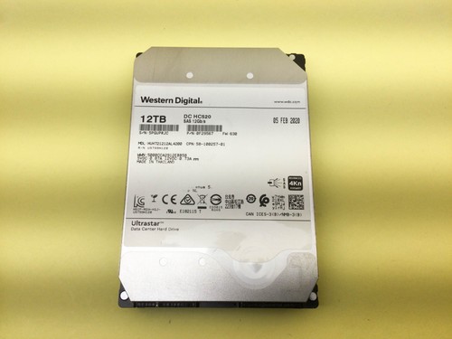 WD HGST DC HC520 12TB 7.2K SAS 12Gb/s 3.5" 4Kn HDD HUH721212AL4200 | eBay