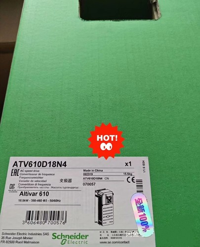 1PC New Schneider frequency converter ATV610D18N4（UPS or FedEx） | eBay