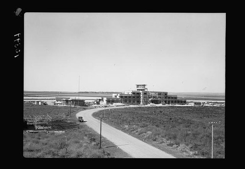 Lydda Air Terminus,building,Airport,Lod,Israel,Middle East,American ...