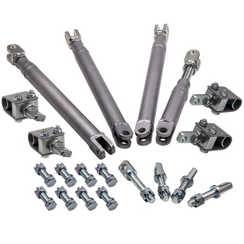 Sidecar Installation Kit 4x U-Clamp Frame Mount &4x I-Bolt Frame Mount ...