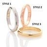 Technibond Domed Basket Woven Band Ring 14K Yellow Gold Clad Silver HSN ...