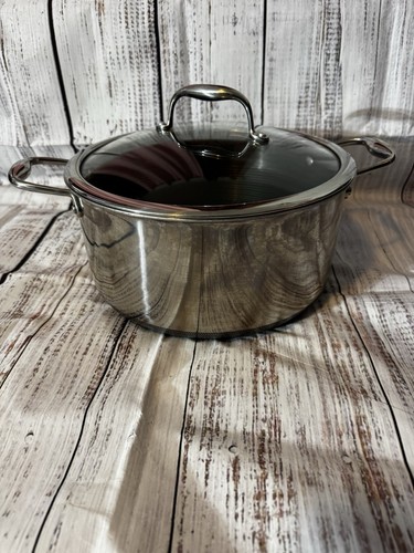 HEXCLAD Non-Stick 8-QUART STOCK POT w/ LID Cookware *PEELING* | eBay