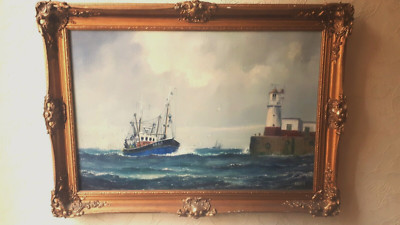 Lighthouse Painting for sale | eBay