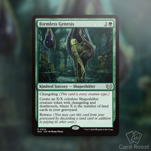 MTG Magic Formless Genesis 0034 Commander: Duskmourn: House of Horror ...