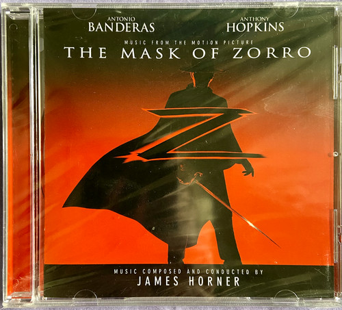 The Mask of Zorro Soundtrack CD 1998 Sony Classical Brand New!! Sealed ...