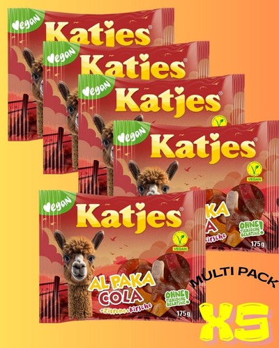 Katjes ALPAKA COLA - 100% Vegan Gummies - 175g 5 PACK - GERMAN | eBay