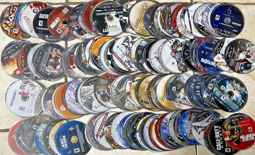 200 Playstation 3 PS3 Game Disc Only Bulk Wholesale Lot | eBay