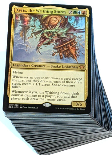 ***Custom Commander Deck*** Xyris - Snake Tribal - Wheels - EDH MTG ...