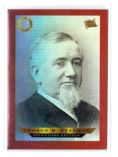 2025 Pieces of the Past Inventors George M. Pullman RED PARALLEL #B-508 45/50 | eBay