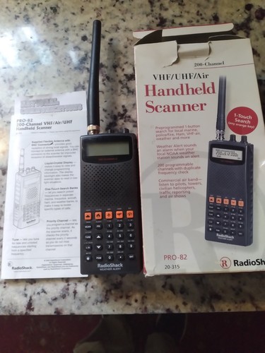 radio shack handheld scanner Pro-82 | eBay