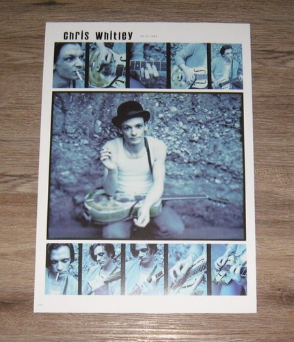 JAY BLAKESBERG Chris Whitley original ONE page PHOTO | eBay