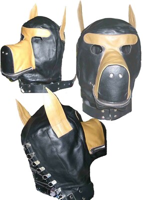 leather dog hood products for sale | eBay