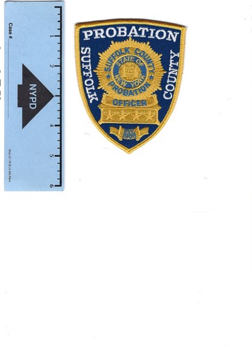 SUFFOLK COUNTY NEW YORK PROBATION POLICE PATCH | eBay