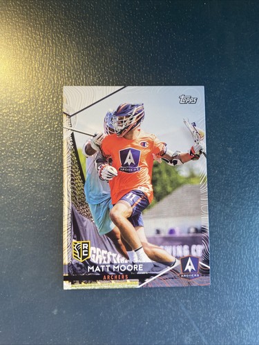 2022 Topps Premier Lacrosse League PLL card MATT MOORE 126 | eBay