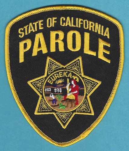 CALIFORNIA STATE PAROLE SHOULDER PATCH | eBay