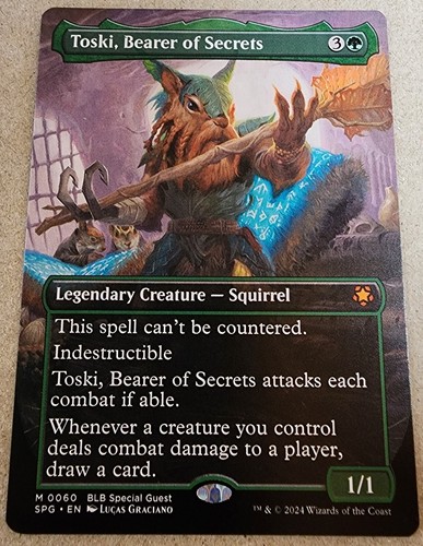 Toski, Bearer of Secrets - #060 Regular - (Borderless) Special Guests ...