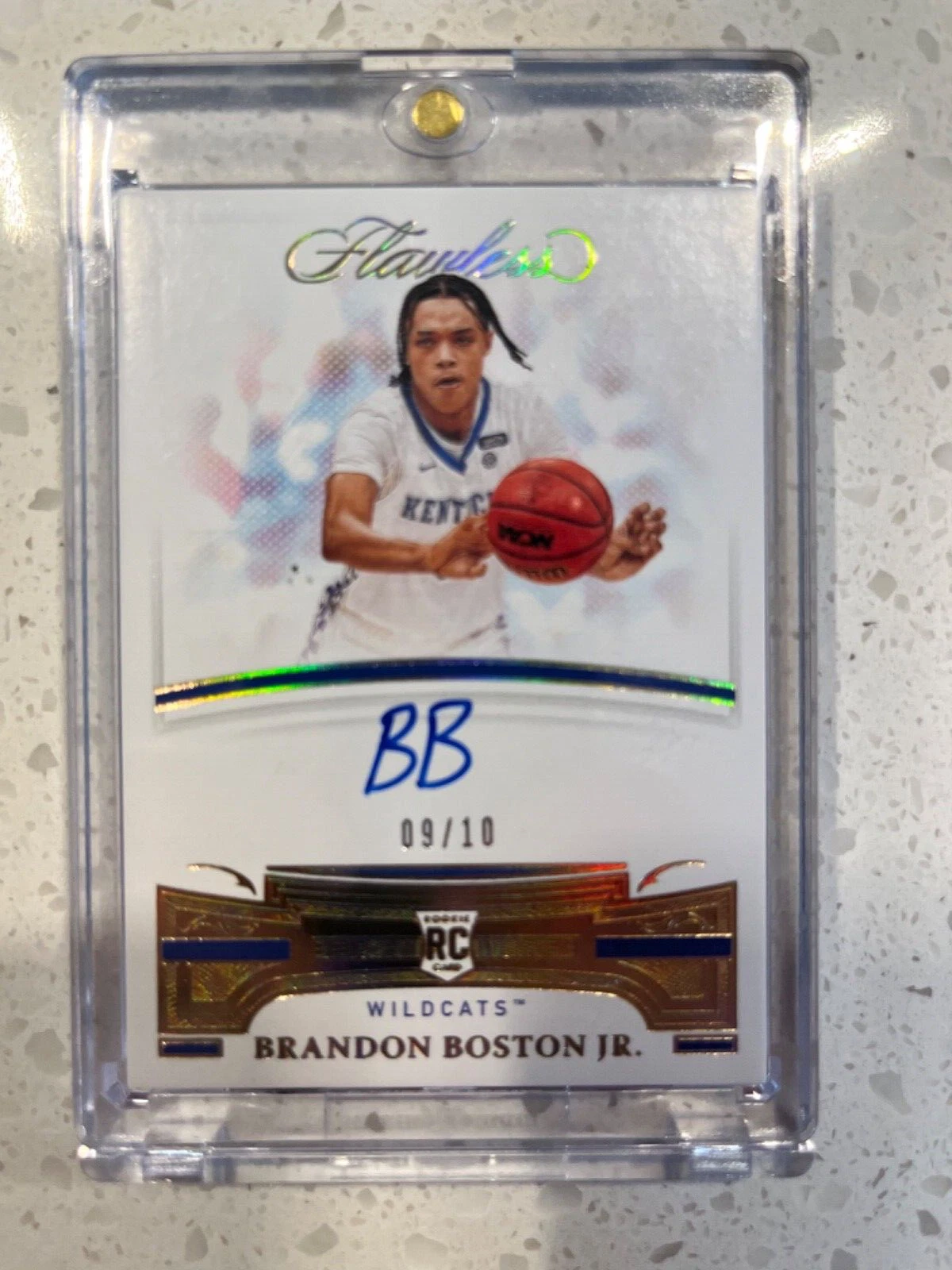 Brandon Boston Jr. 2021 Flawless Collegiate #80 Gold /10 Price Guide ...