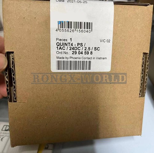 One Phoenix Contact power supply QUINT4-PS/1AC/24DC/2.5/SC 2904598 new ...