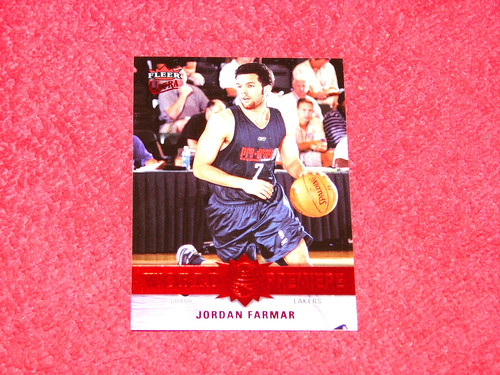 JORDAN FARMAR LAKERS UCLA 2006-07 ULTRA RED WP RC #227 (K1) | eBay