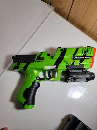 Tek Recon Hammer Head Toy Gun Blaster Green | eBay