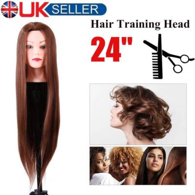 Hairdressing Training Head Human Hair for sale | eBay