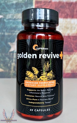 GOLDEN REVIVE + Joint & Muscle Support Supplement 60ct *AUTHENTIC ...