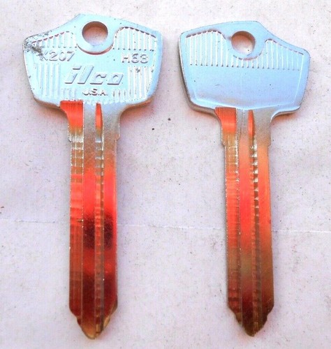 (1) X207 (H63) Automotive Key Blank Made by ILCO in USA | eBay