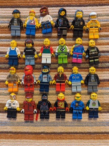 Lego Random Minifigure Lot 24 Figured (Figures Incomplete) Lot 4 | eBay