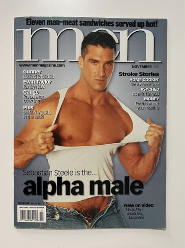 Advocate Men Nov 2002, Gorgeous Male Models, Vintage Gay Magazine ...