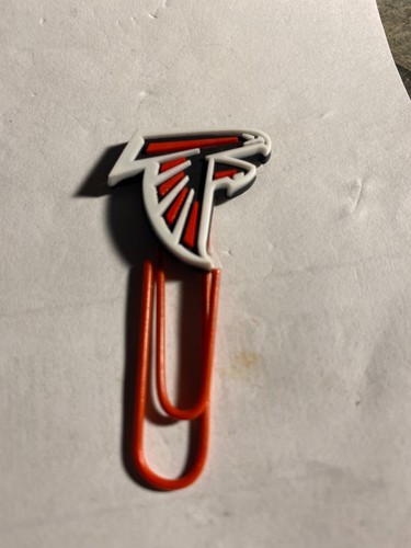 Atlanta Falcons paper clip book marker 2pk | eBay
