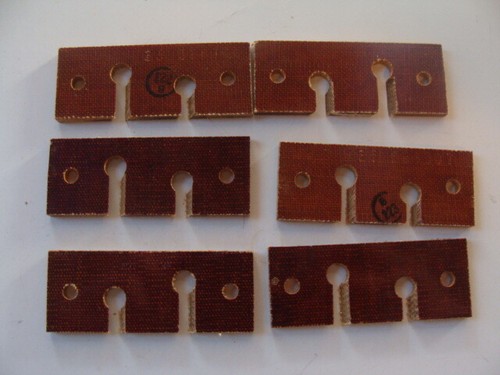 Aircraft Control Cable 6 Phenolic Block Guides 2 1/4" X 7/8" X 1/8" | eBay